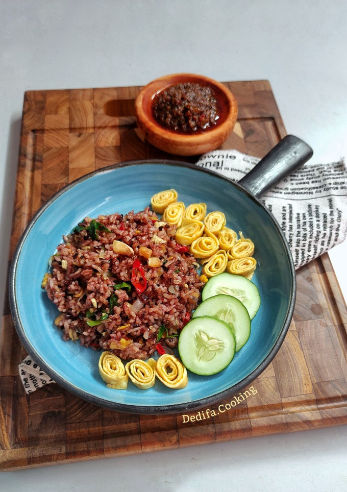 Resep 376. Nasi Goreng Ikan Asin Bumbu Sambal Roa oleh Dedifa.Cooking ...