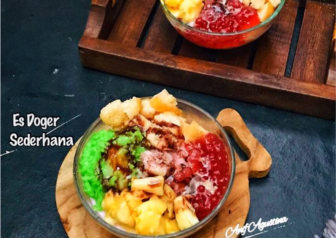 Resep Es Doger Sederhana oleh anif agustina - Cookpad