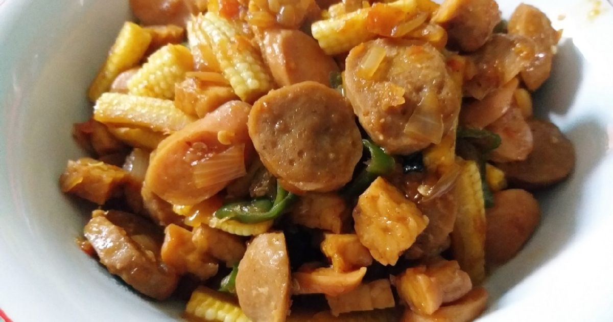 Resep Oseng Oseng Bakso Sosis Guriiih oleh 🌸 𝕎𝕖𝕟𝕟𝕪 𝕃𝕚𝕕𝕚𝕒 🌸 - Cookpad