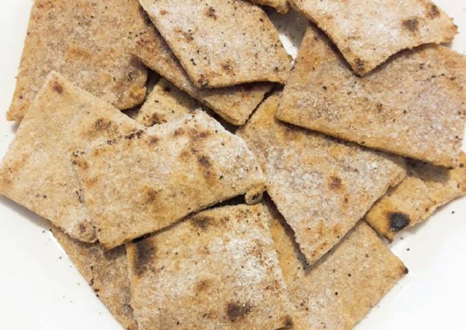 Crackers Integrales (rapiditas. saludables y fácil) Receta de Anabel 😊👩 ...