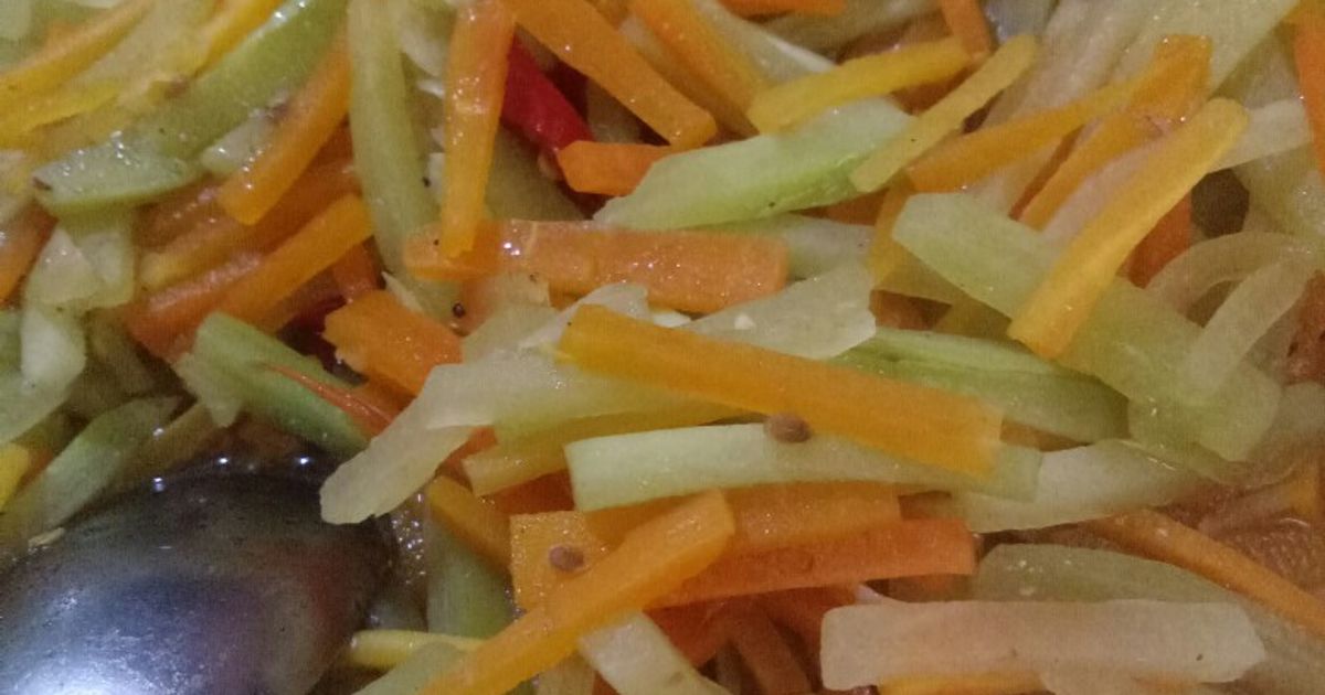 Resep waluh tumis simple rumahan enak dan mudah - Cookpad