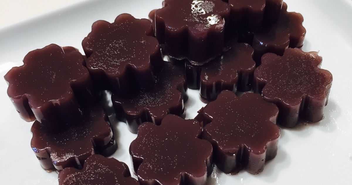 Yokan Japanese Red Bean Jelly Recipe By Yazu Trang