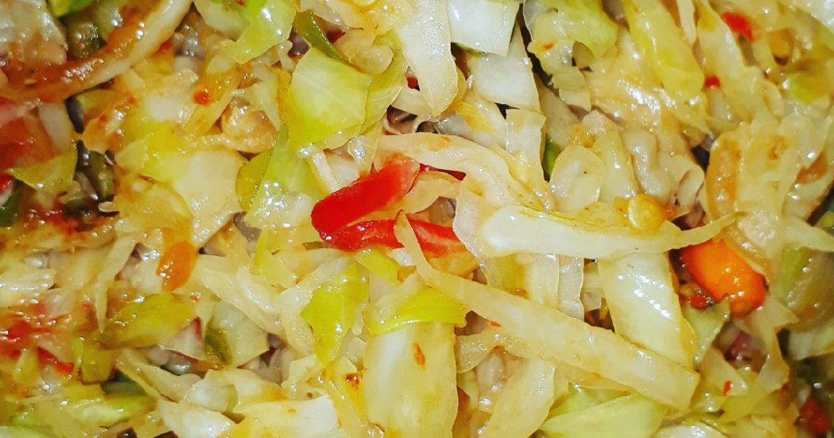 Resep Tumis Kubis Petai oleh dian indra - Cookpad