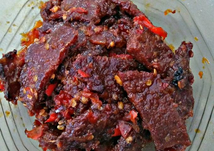 Resep Dendeng sapi kering Balado oleh Afriyanti - Cookpad