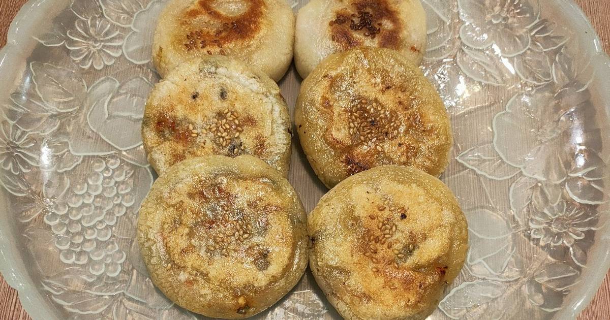 Resep Pan Fried Mochi Bun (Mochi Vegetarian & Gluten Free) oleh Finny Puspitasari Muwarman - Cookpad