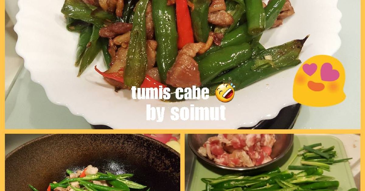Resep Tumis Cabe Vs Daging oleh Pawon Soimut - Cookpad
