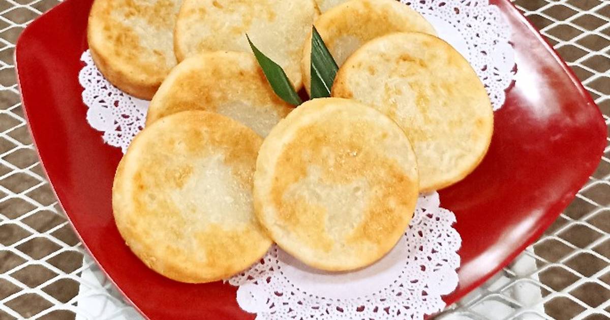 Resep Wingko Babat Teflon (no egg) oleh Ibu Tina - Cookpad