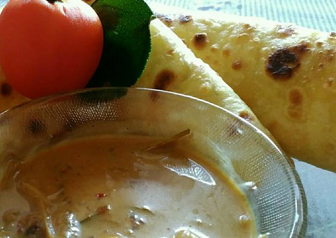 Resep Roti paratha india dan saus kari cocol oleh fais qonita - Cookpad