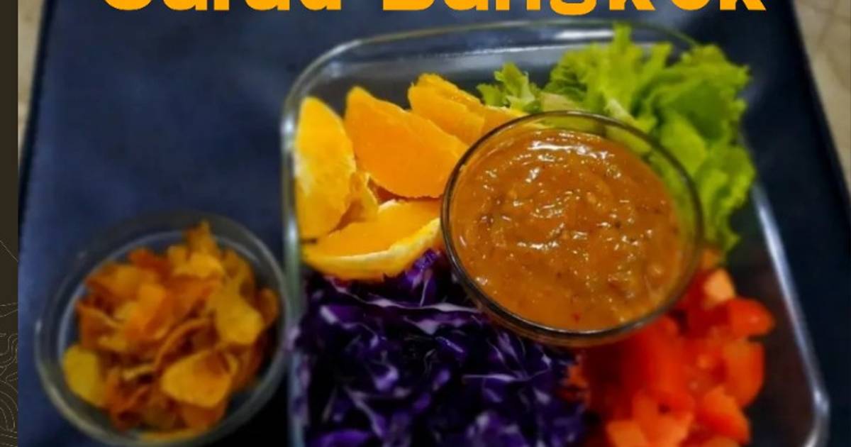 36 resep salad bangkok sayur enak dan mudah - Cookpad