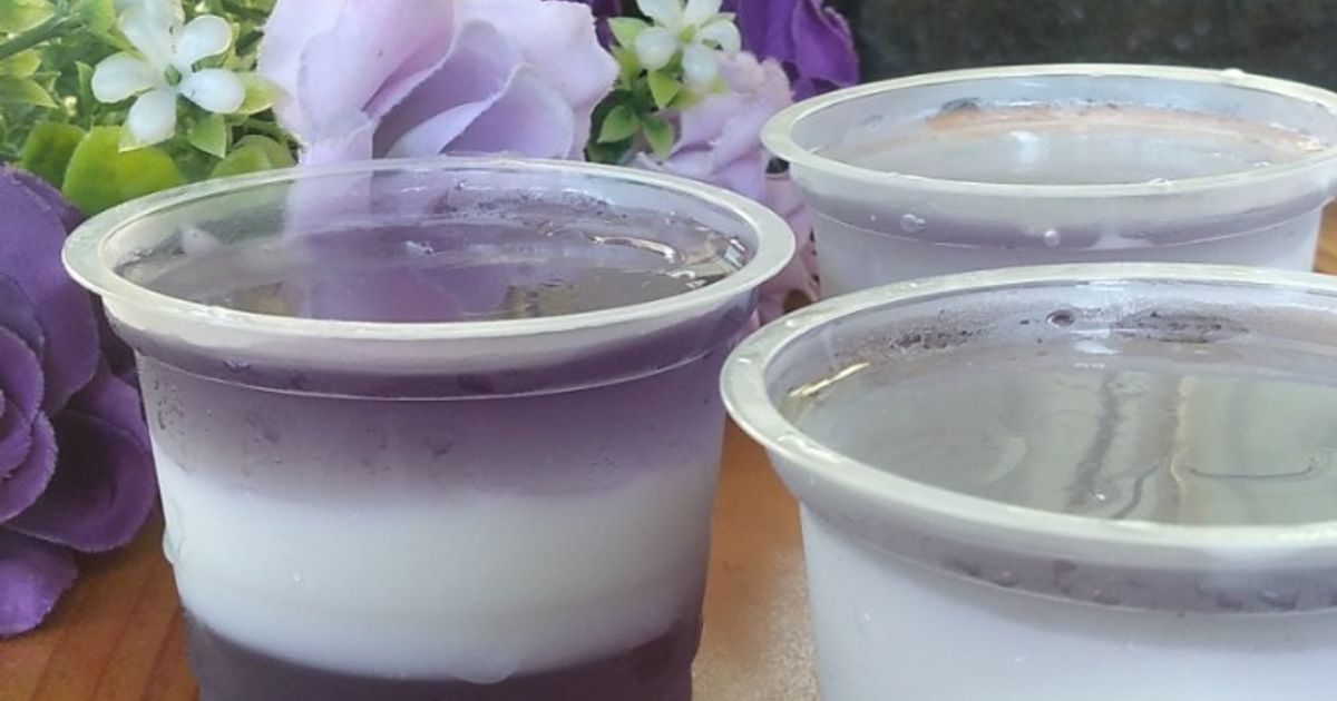 Resep Puding Layer Anggur Leci oleh Dapur Ummi Rafa - Cookpad