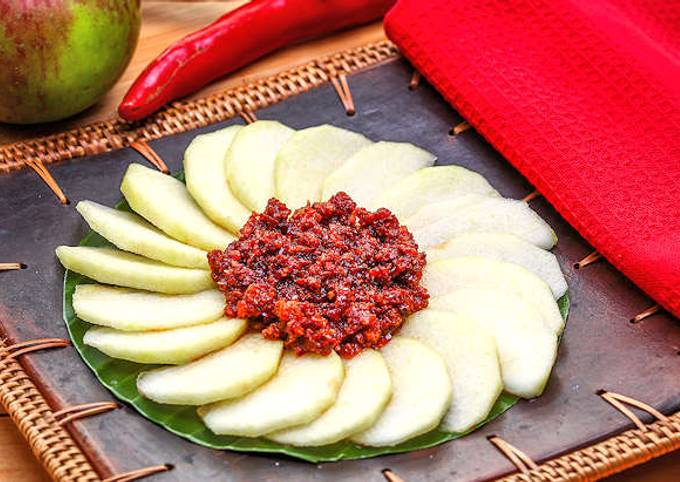 Resep Resep Sambal Apel oleh DapurKobe - Cookpad