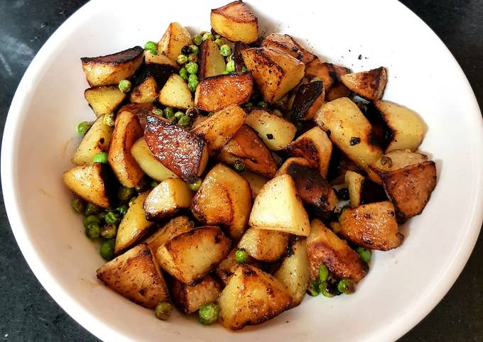 My Sautèed mini Potatoes + Petite Pois😉 Recipe by Maureen 😀 - Cookpad