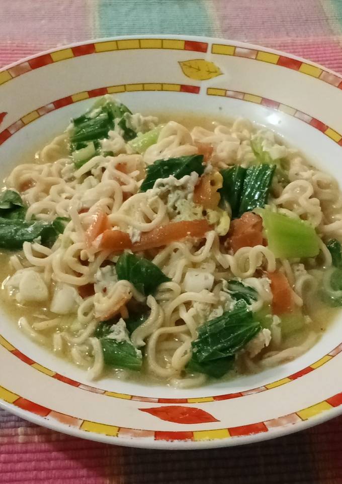 Resep 431. Mi rebus anti mubazir oleh Istikah 20444011 - Cookpad