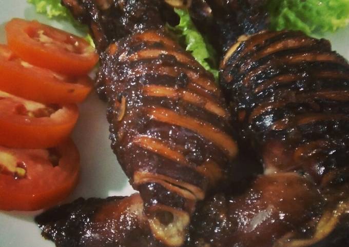Resep Cumi Bakar Madu oleh Cimbewati - Cookpad