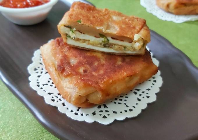 Paneer Parcels Recipe by PV Iyer - Cookpad