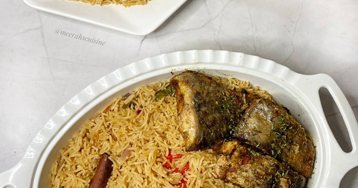 Arabian rice Recipe by Meerah's Cuisine - Cookpad