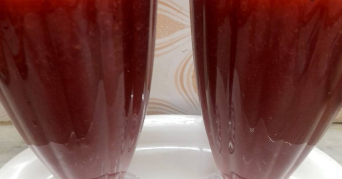 Mixed fruit Juice🤩 Recipe by Falgooni Mangrola - Cookpad