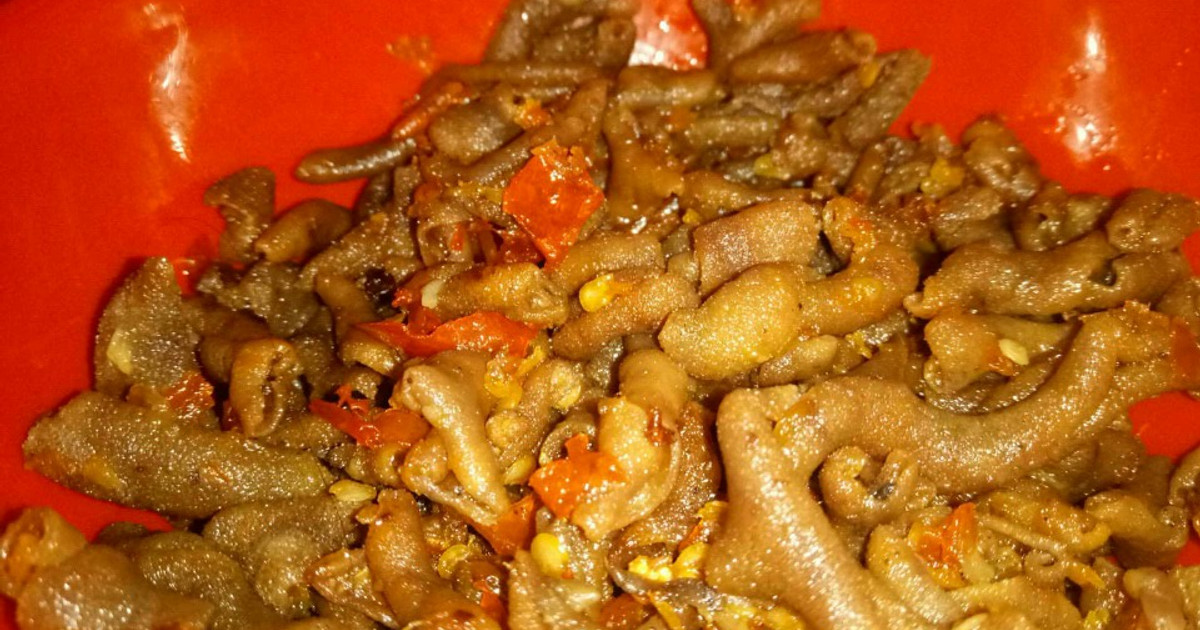 Resep Usus Goreng Pedas Asin oleh Magge - Cookpad