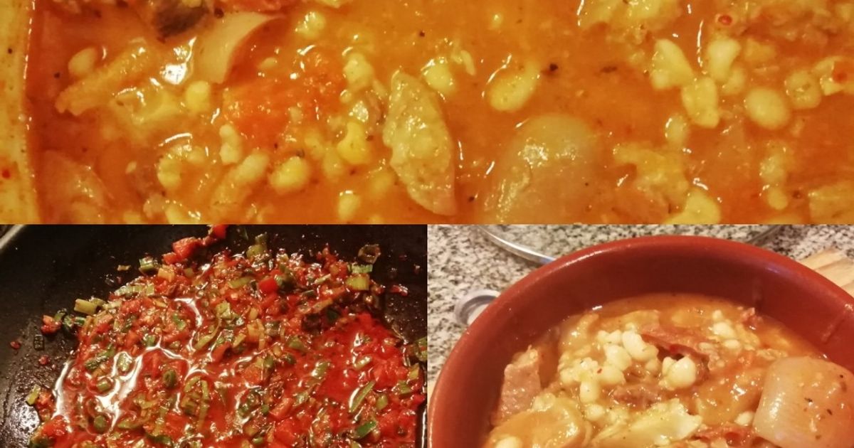 Locro Rápido En Olla Presión Receta de Patricia Copello