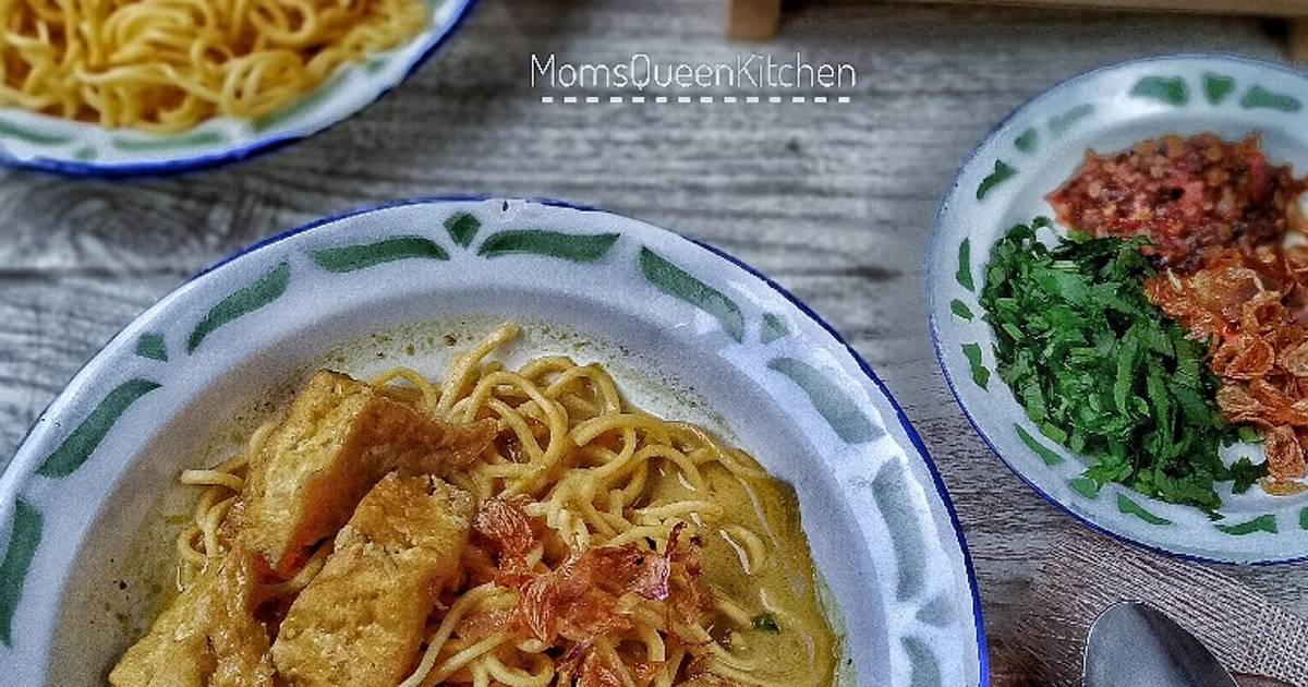 Resep Mie Tahu Kuah Kuning khas Balikpapan (Mie Tahu Santan) oleh ...