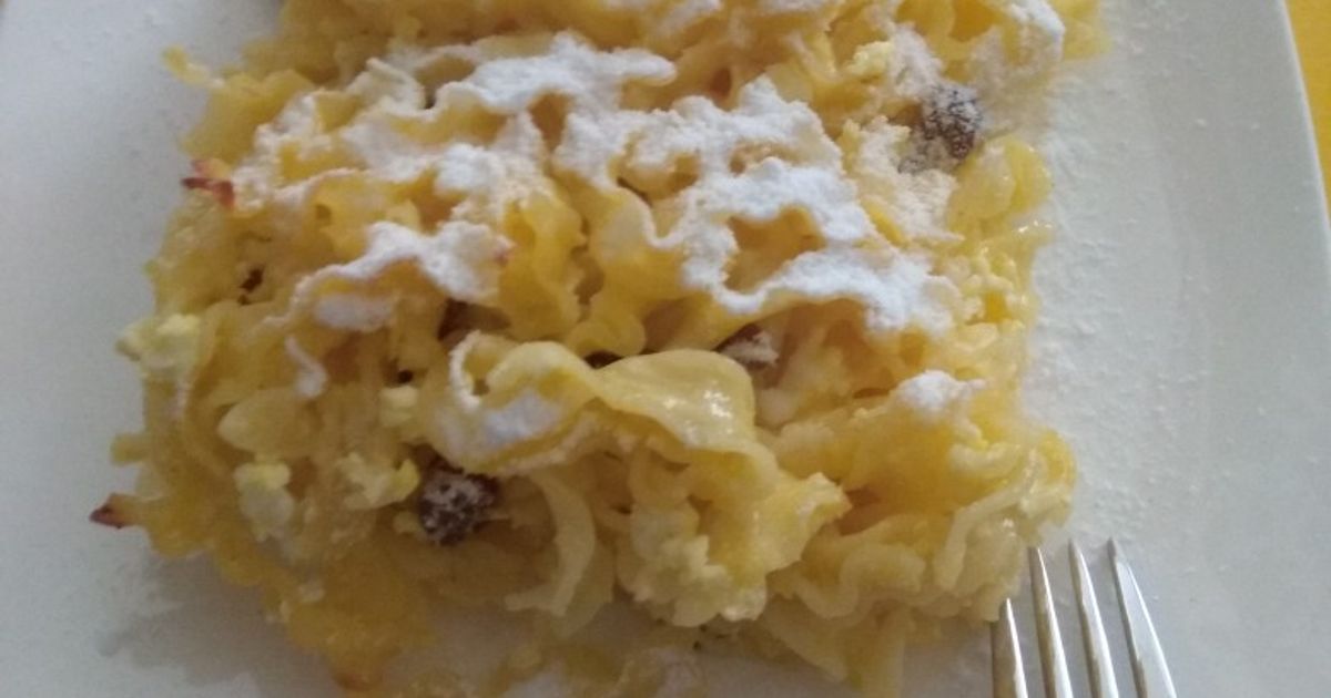 Mazsolás, Túrós Széles Metélt | Ilona Somlyai receptje - Cookpad receptek