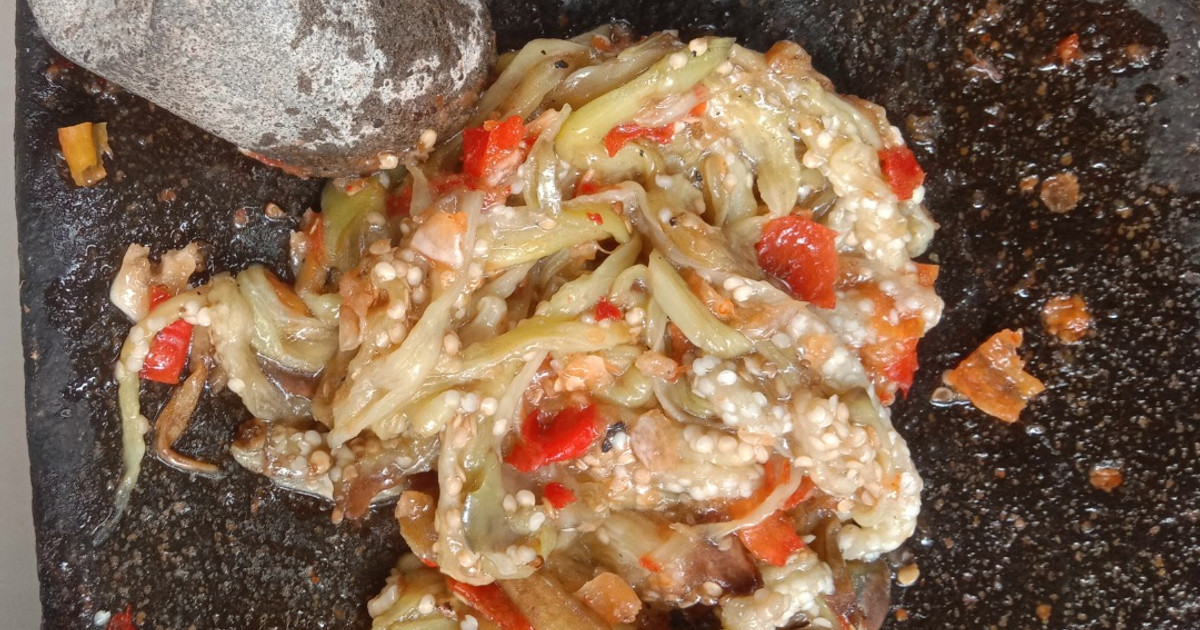 Resep Plecing Terong Bakar oleh Disna - Cookpad