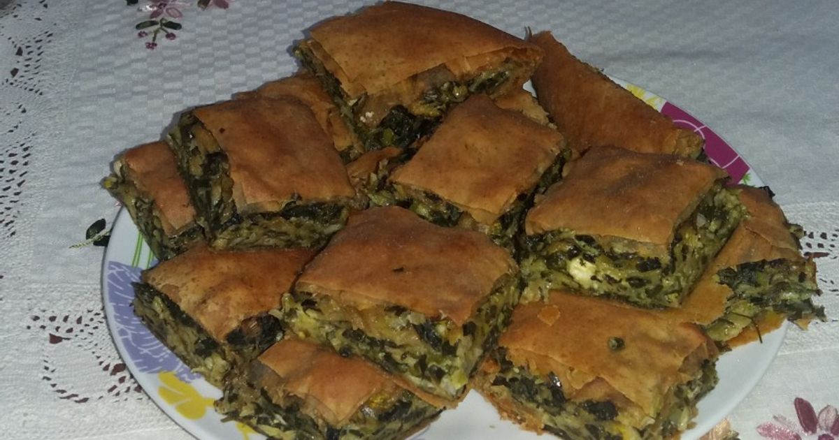 Σπανακόπιτα της γιαγιάς με χειροποίητα φύλλα Συνταγή από τον/την Spir_G ...