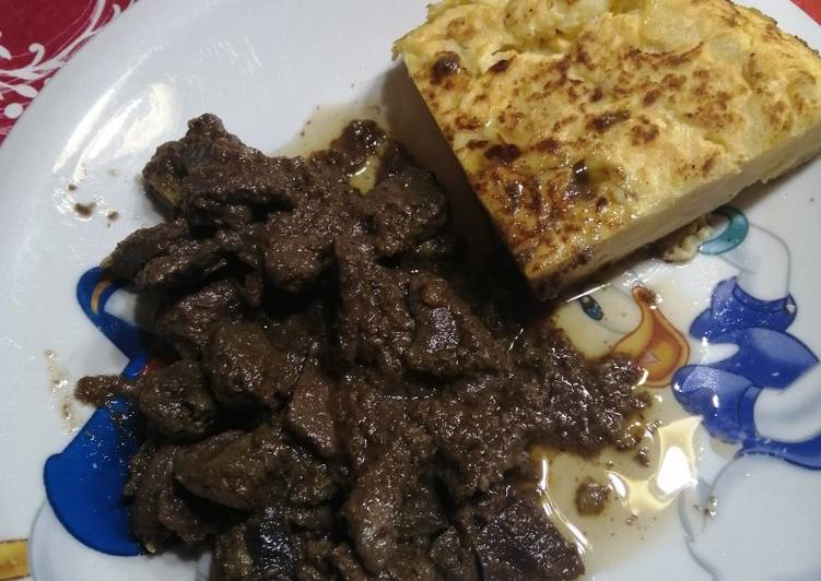 Hígado de cerdo sofrito Receta de Raspa- Cookpad