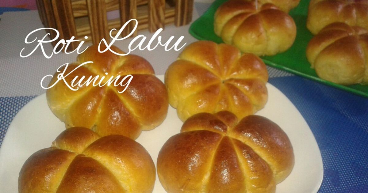 Resep Roti Labu Kuning oleh zuliana - Cookpad