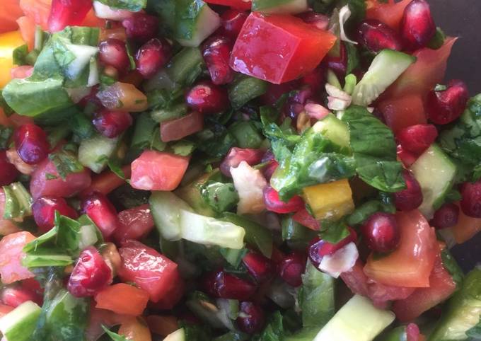 طريقة عمل سلاطة 😍😍 على اصولها بطريقة سهلة وسريعة من Rasha Othman - كوكباد