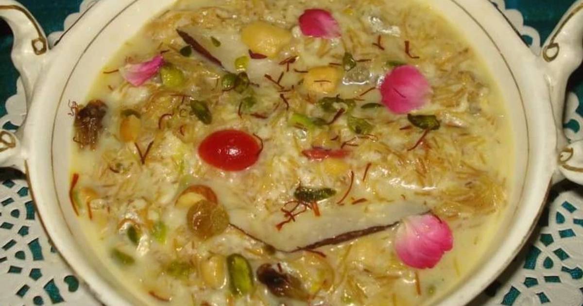 Kashmiri sheer khurma Recipe by Sarita Srivastava - Cookpad