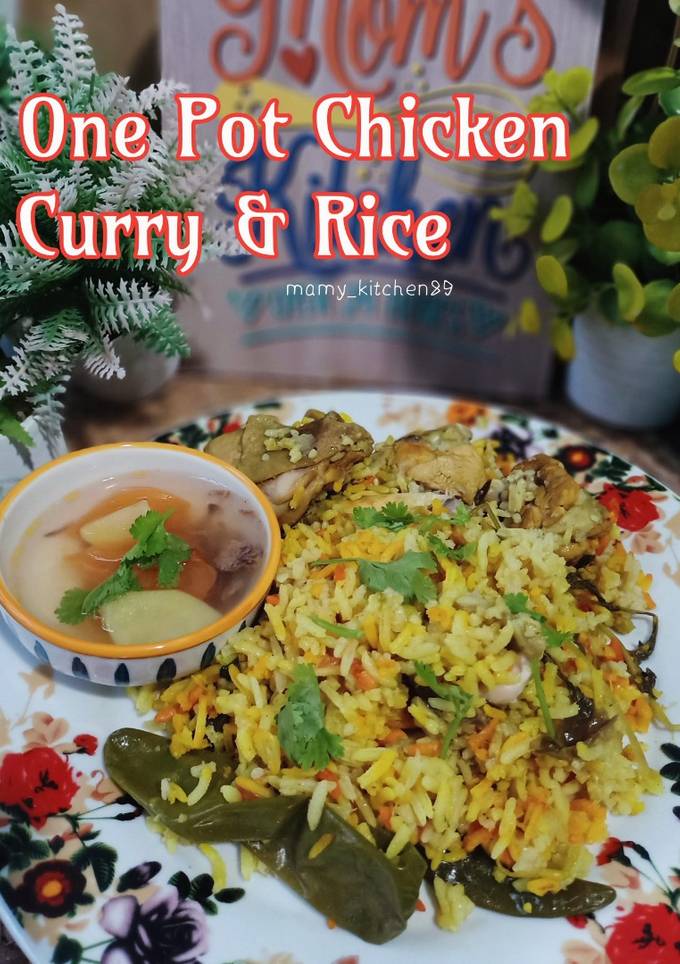 Resipi One Pot Chicken Curry & Rice oleh mamy_kitchen89 - Cookpad
