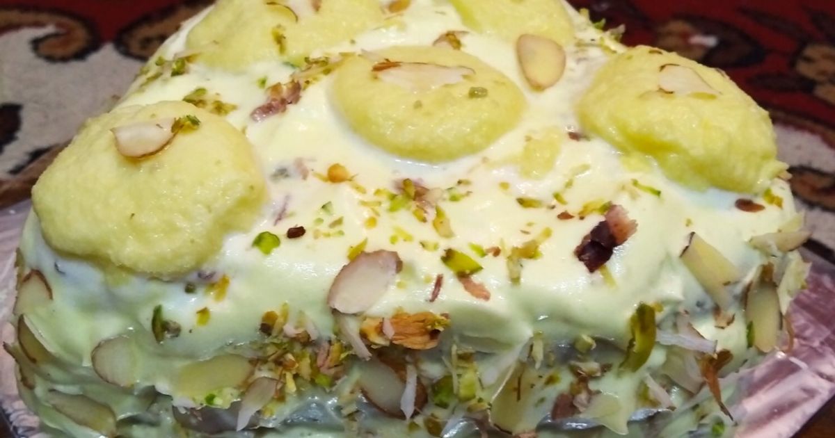 रसमलाई केक (Rasmalai Cake Recipe In Marathi) रेसिपी Preeti V. Salvi ...