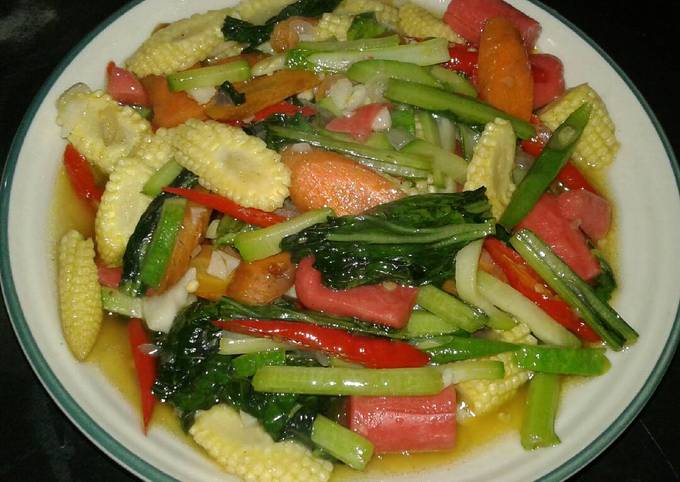 Resep Tumis sayur simpel oleh Mama Mikha - Cookpad