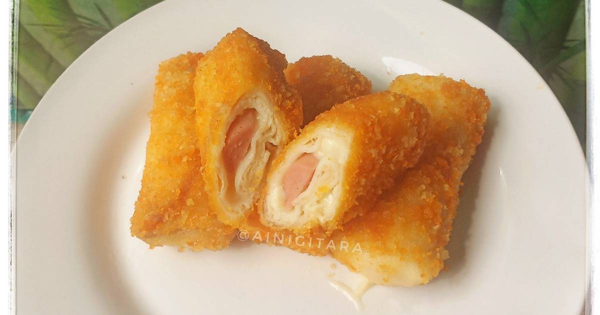 260 resep risol segitiga sosis enak dan mudah - Cookpad
