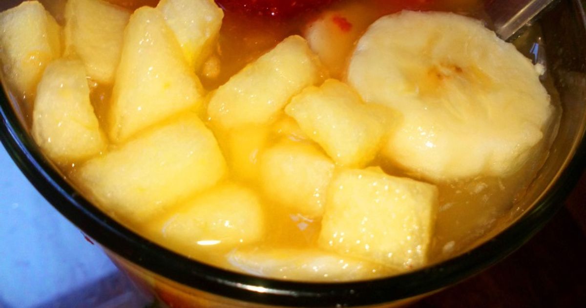 Ensalada De Fruta Con Jugo De Naranjas Receta de Sueli 🇦🇷