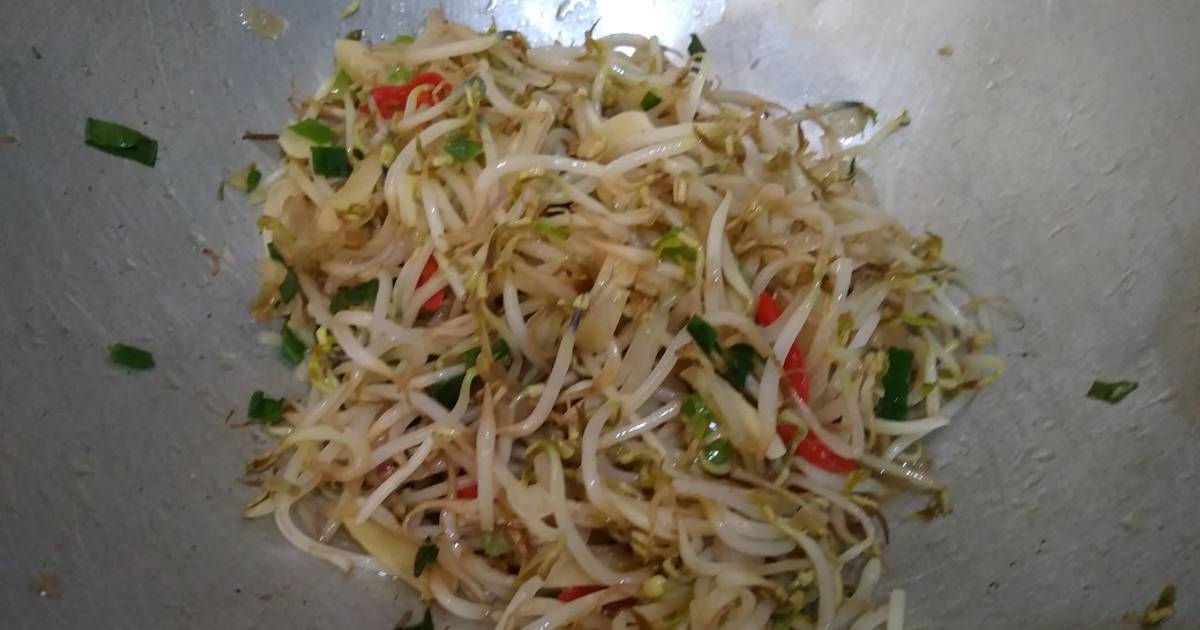 Resep Tauge Goreng / Tumis Tauge Sehat oleh Ummu Muhammad Salma - Cookpad