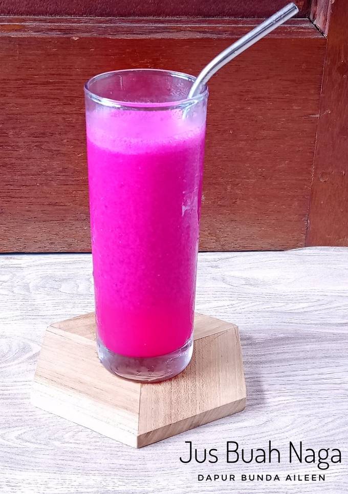 Resep Jus Buah Naga oleh Dapur Bunda Aileen (Ratna) - Cookpad