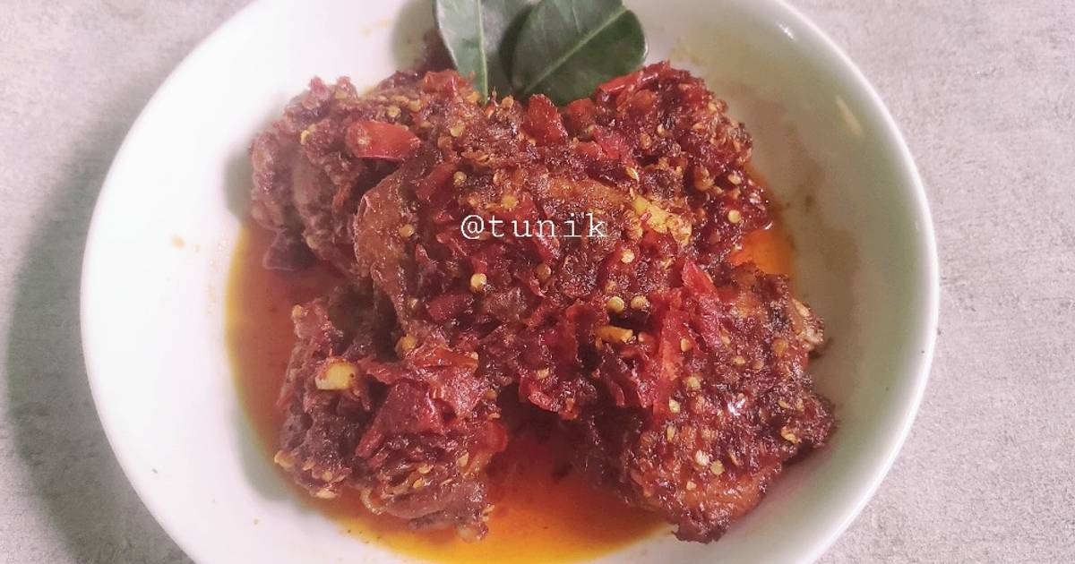 135 resep sambal merah padang enak dan mudah - Cookpad