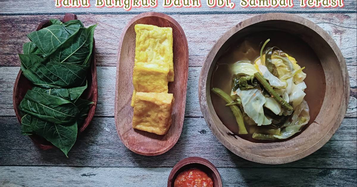Resep 480. Sayur Asem Tahu Rebus & Goreng + Sambal Terasi oleh Devin ...