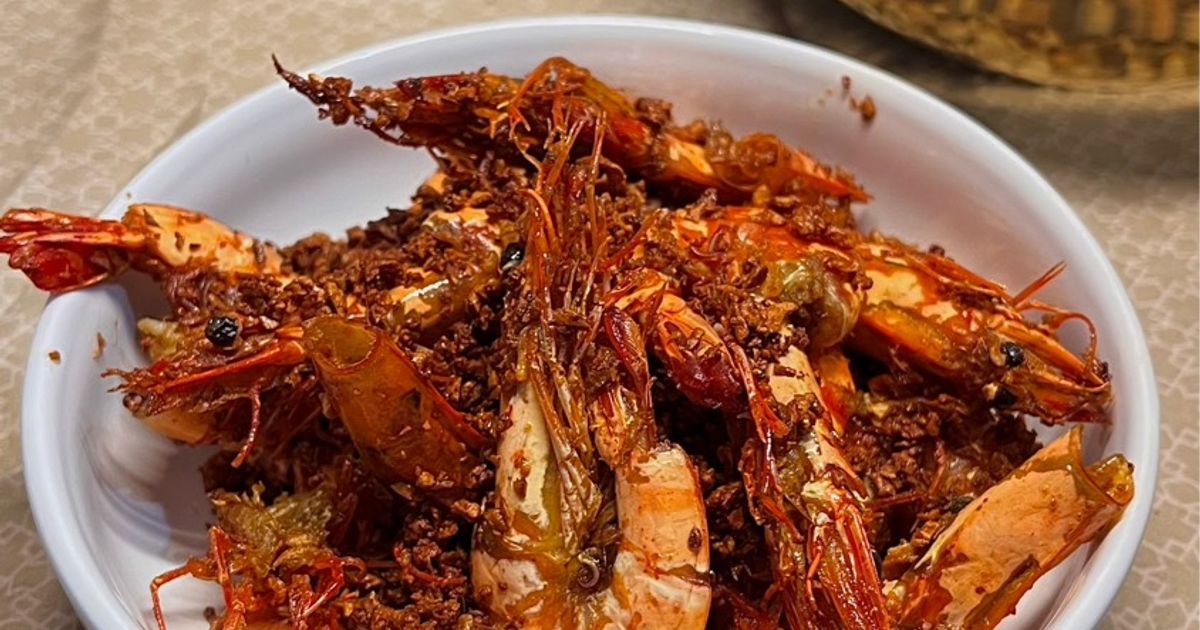 Resep Udang Goreng Kari 🦐 oleh Anak Kos - Cookpad
