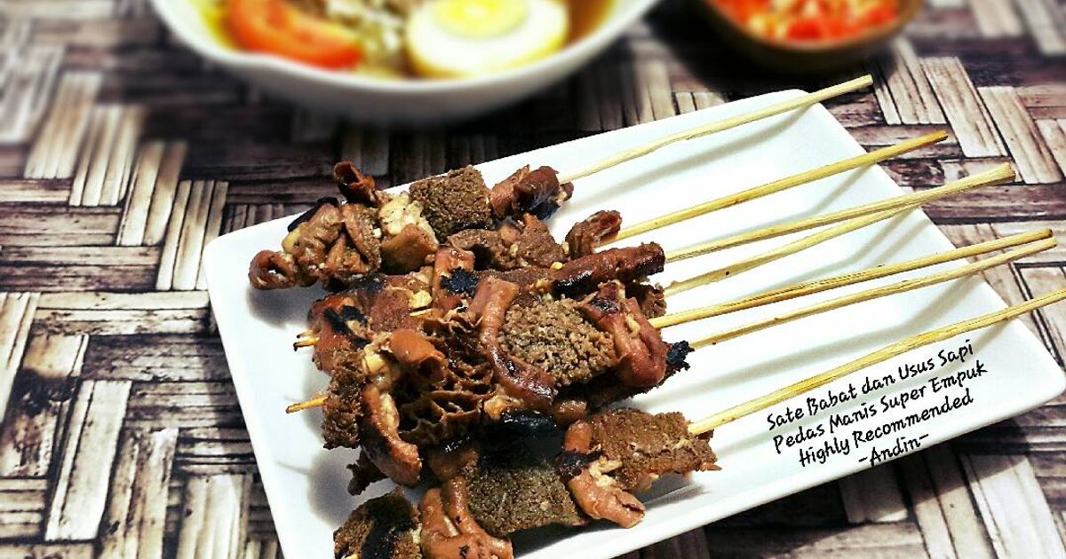 Resep cara memasak usus babat empuk rumahan enak dan mudah - Cookpad