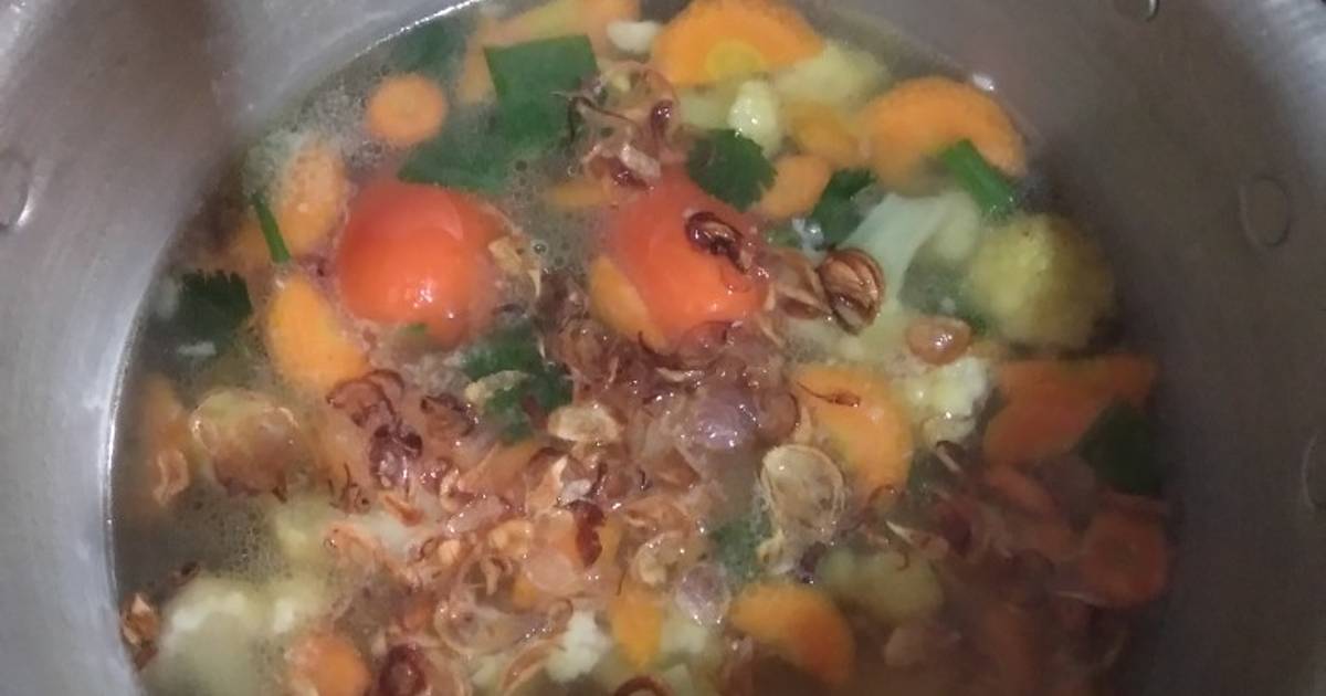 31 resep sayur sup simple 2000an enak dan mudah - Cookpad