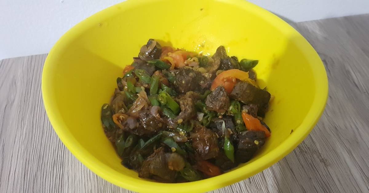 Resep Paru goreng Mercon oleh Uci - Cookpad