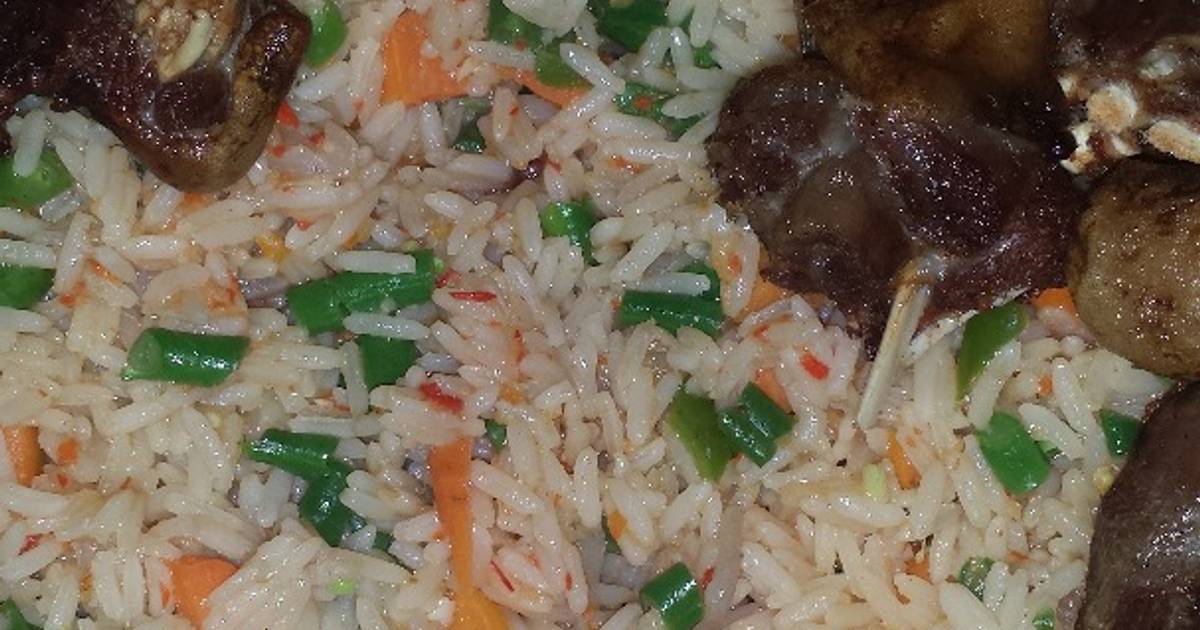 Ganished coconut rice Recipe by Enefola Joy Owoicho - Cookpad