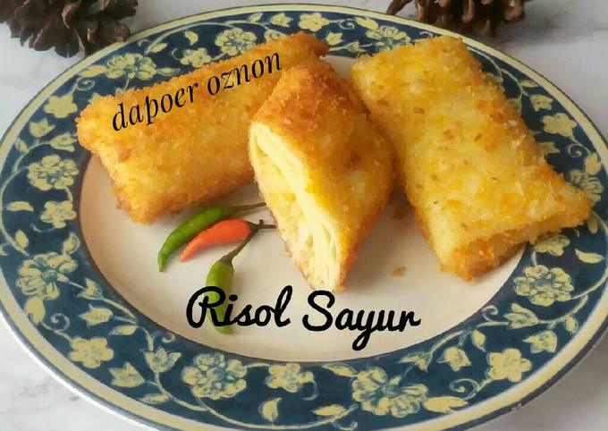 Resep Risol rogut ayam sayur #pr_risoldkk oleh Dapoer Oznon (Linda ...