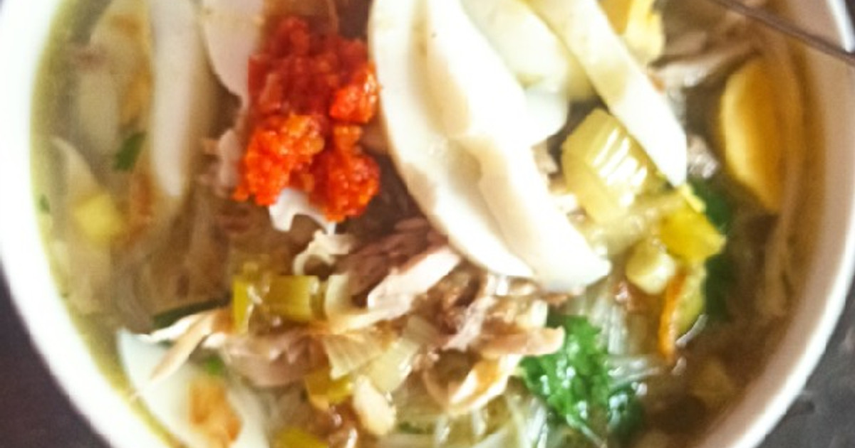 Resep Nasi Sop Kuah Banjar oleh Trisnha - Cookpad