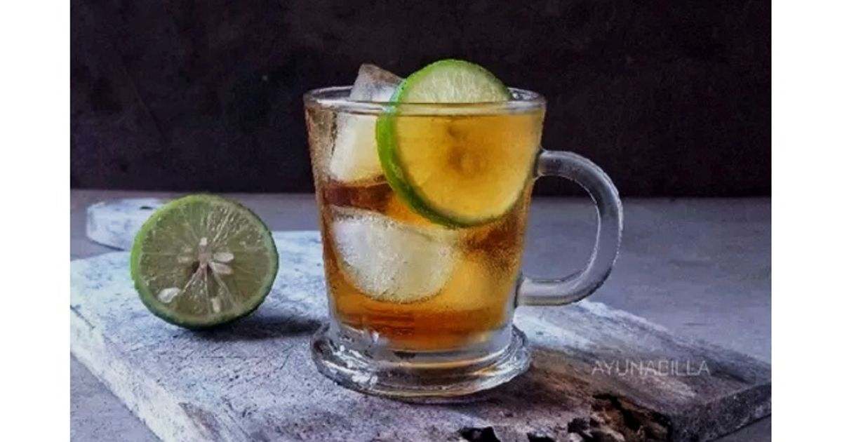 Resep Es Teh Jahe Jeruk Nipis oleh ayunabillarumaropen - Cookpad