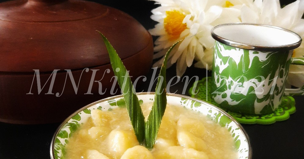 Resep Bubur Gunting Tepung Terigu oleh Minie Nora(MNKitchen) - Cookpad