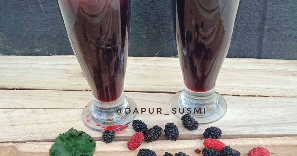 Resep Jus Murbei oleh Dapur Susmi - Cookpad